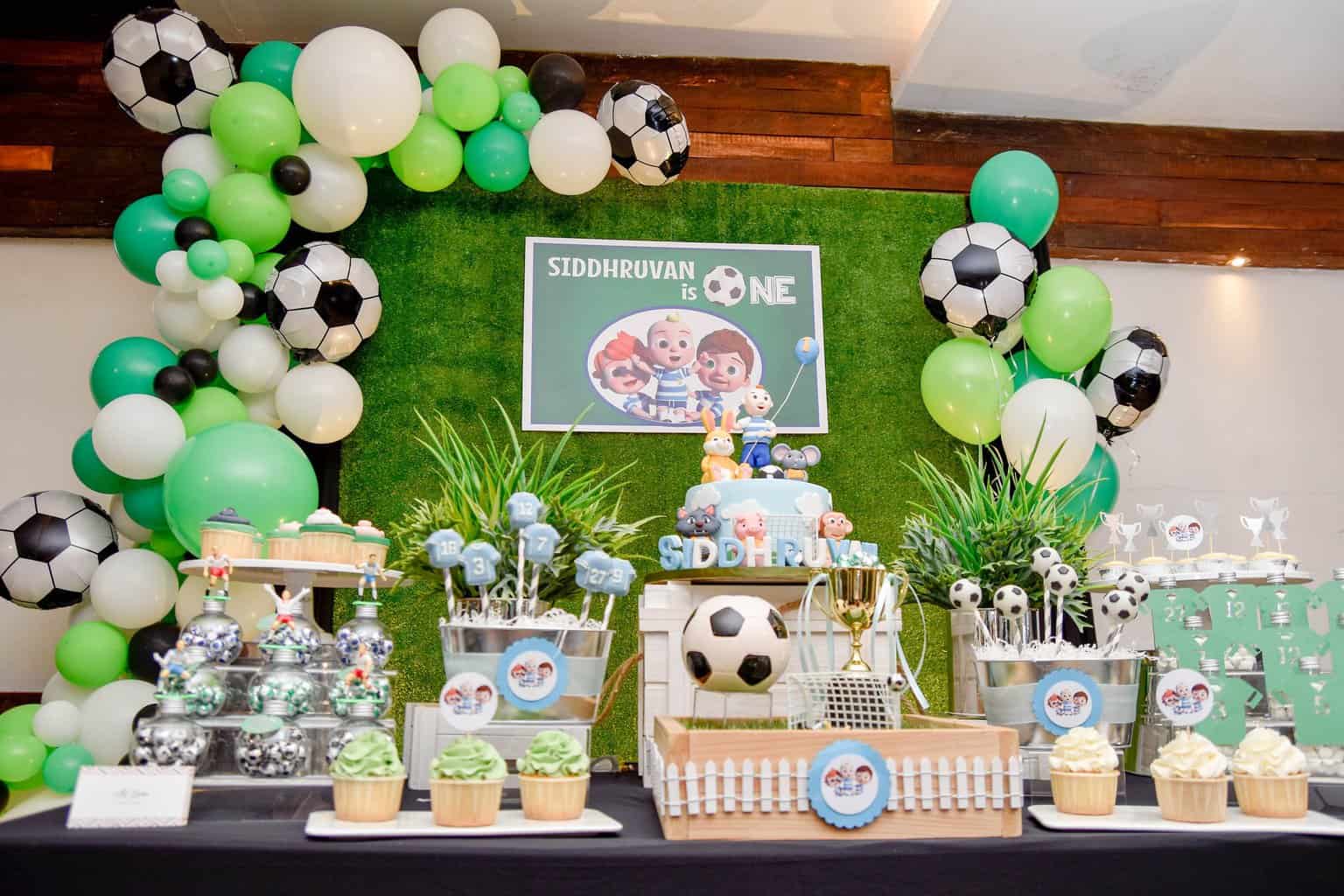Football Party - Sweet 1st Birthday Football theme