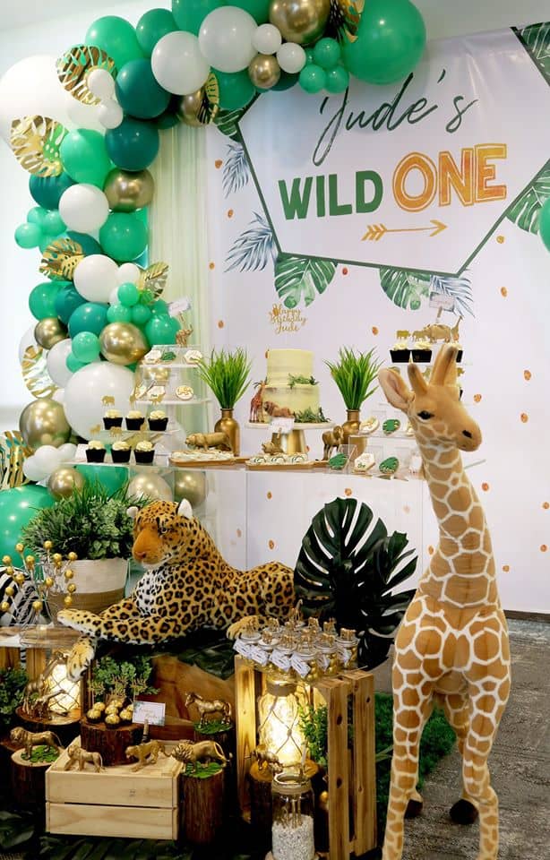 Printable SAFARI ANIMALS Safari Birthday Party Wall Ireland Jungle 