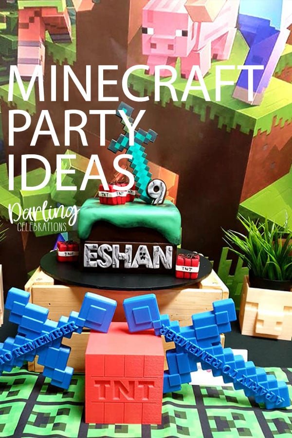How to throw a Minecraft Party (amazing Minecraft Party Ideas)