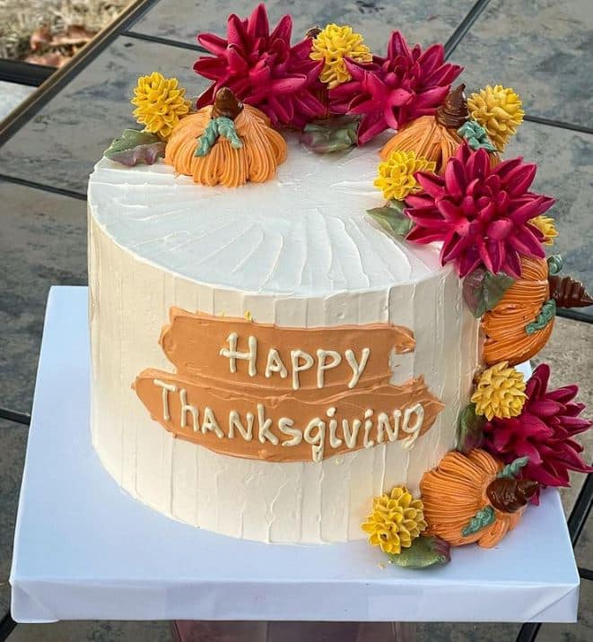 Thanksgiving Cake Ideas - The prettiest Thanksgiving Cakes around ...