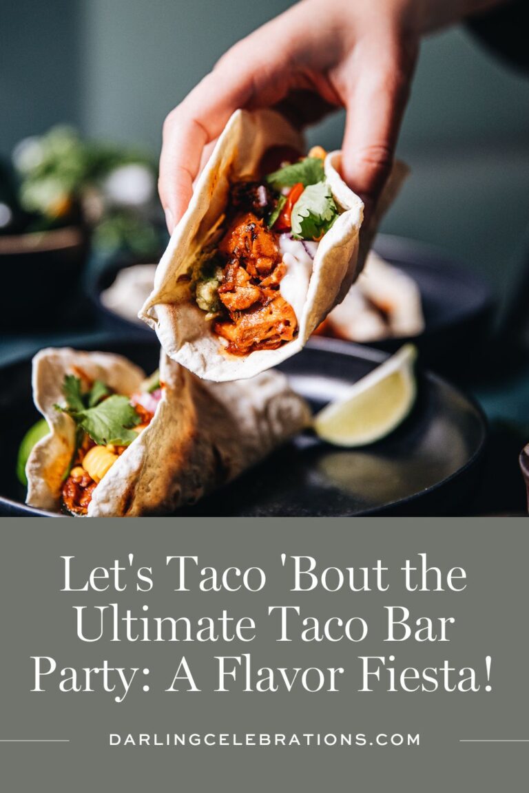 Let's Taco 'Bout the Ultimate Taco Bar Party: A Flavor Fiesta ...