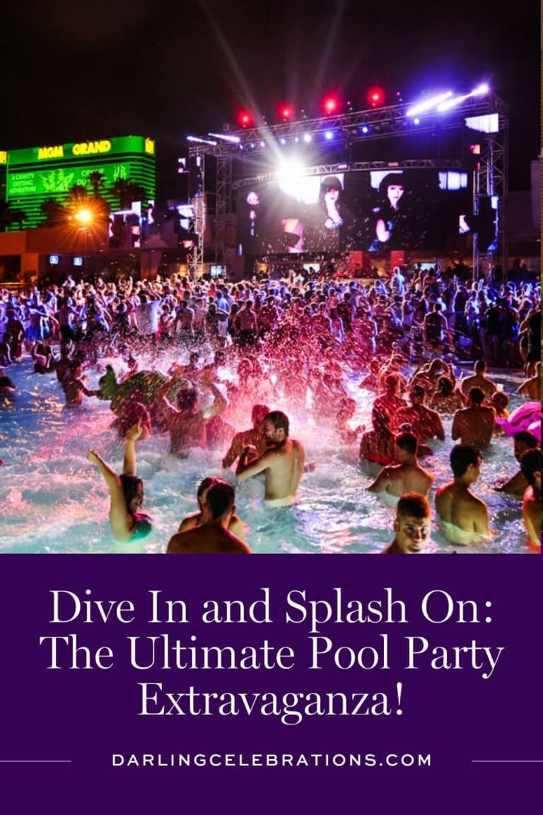 The Ultimate Pool Party Ideas Extravaganza! - Darling celebrations