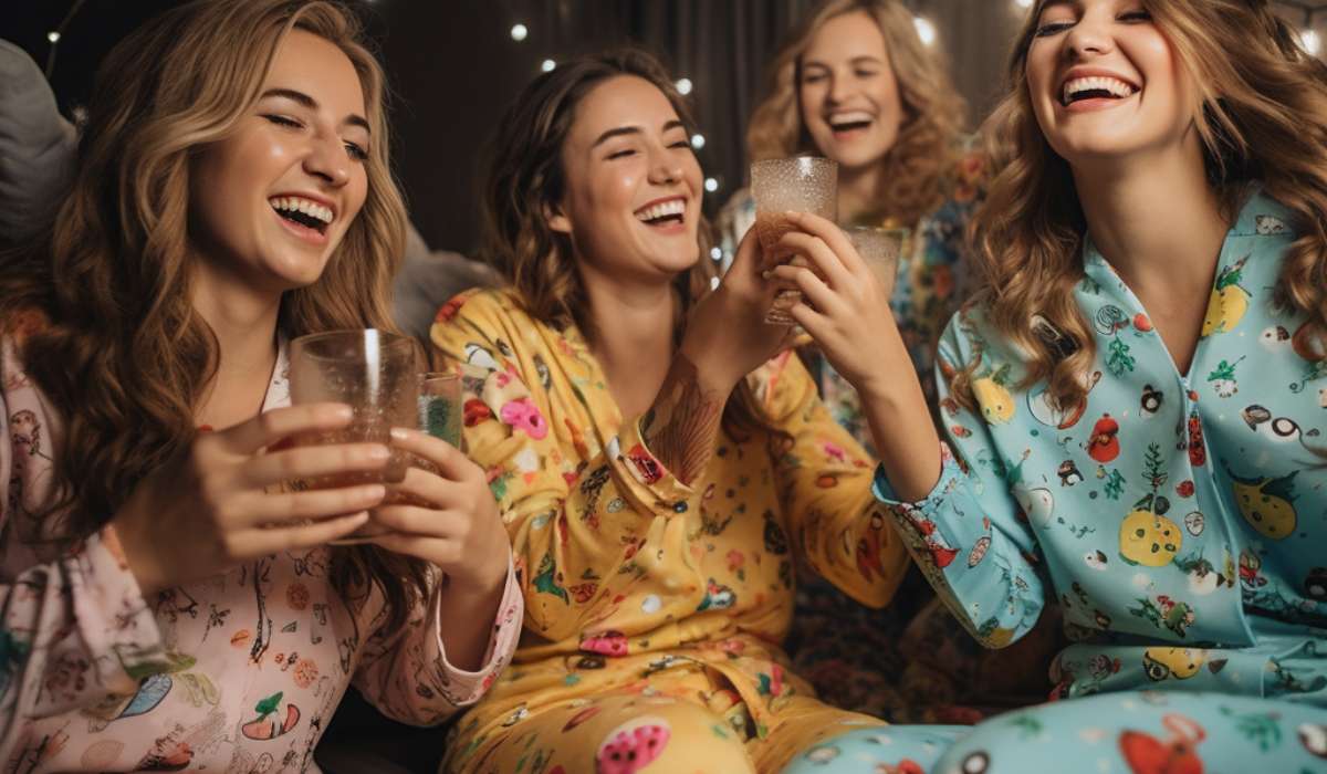 The Best Adult Pajama Party Ideas Extravaganza! - Darling celebrations