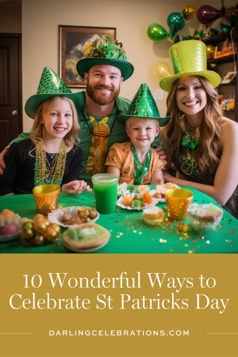 10 Wonderful Ways To Celebrate St Patricks Day - Darling celebrations